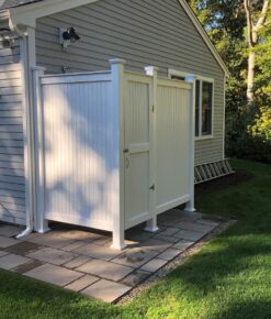 PVC Azek Outside Shower | CapeCodShowerKits.com