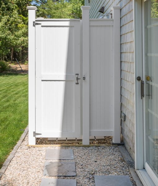 Backyard Shower | PVC | Chatham - Cape Cod Outdoor Shower Kits
